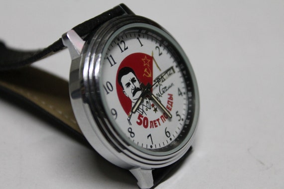 Russian Watch SLAVA STALIN Mechanical Watch 21 jewels… - Gem