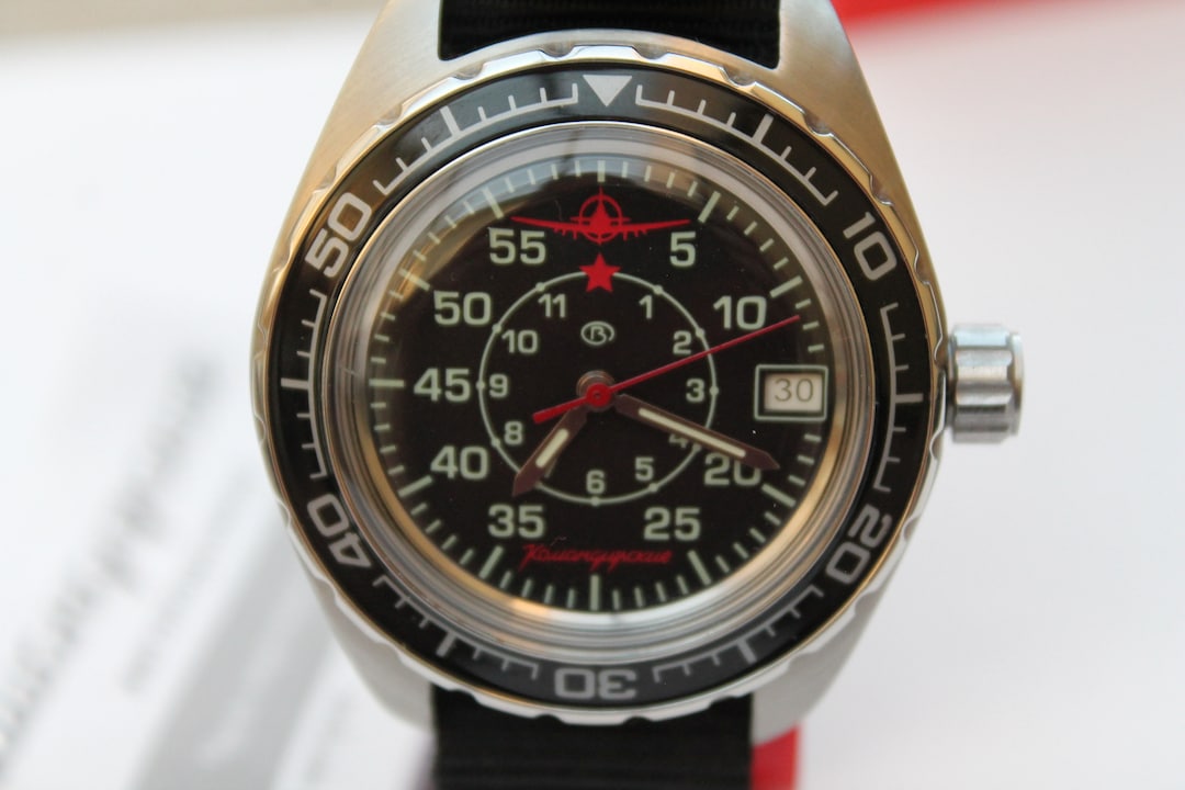 Vostok PILOT Komandirskie K02-automatic-military Diver Watch-soviet ...