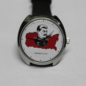 Soviet Raketa STALIN Mechanical Watch Vintage Unique USSR Watch ...