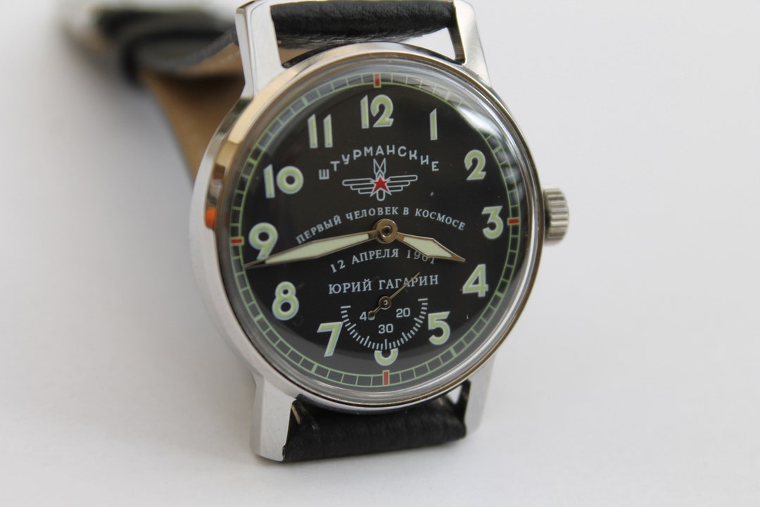 Szturmanskie-gagarin-cccp-russia-military Watch-nos - Etsy
