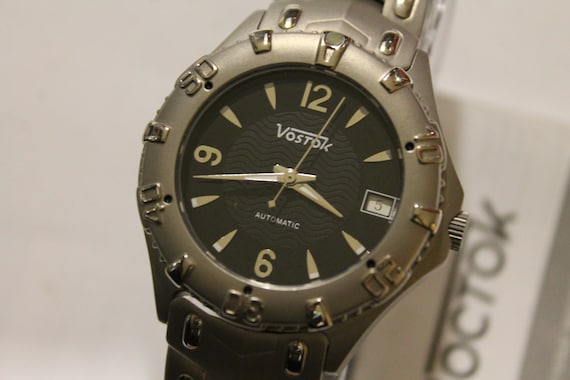 Vostok TITANIUM Military-automatic Watch-079360-soviet-rusian - Etsy