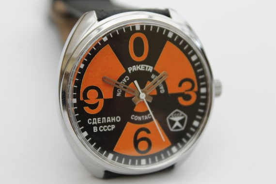 Soviet Raketa Big Zero 0 - NOS- Rare - Vintage 80s - … - Gem