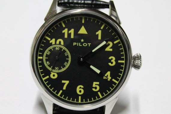 MOLNIJA-Vintage- Soviet PILOT- Watch-NOS - Gem