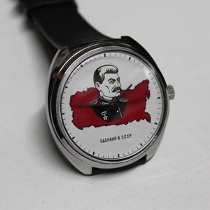 Soviet Raketa STALIN - Mechanical Watch - Vintage Unique USSR Watch ...