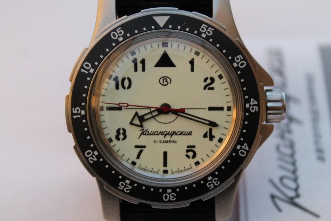 Vostok PILOT Komandirskie K18-automatic-military Diver - Etsy