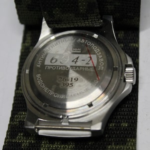 Military Vostok-ratnik-amfibia Automatic Watch-russian Armii-amncz-3 ...