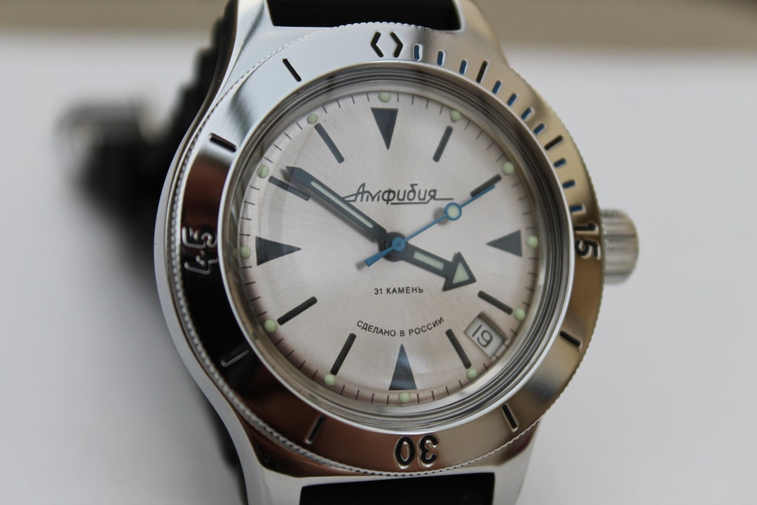 VOSTOK AMPHIBIAN CLASSIC 120849 Automatic 20 Atm - Etsy