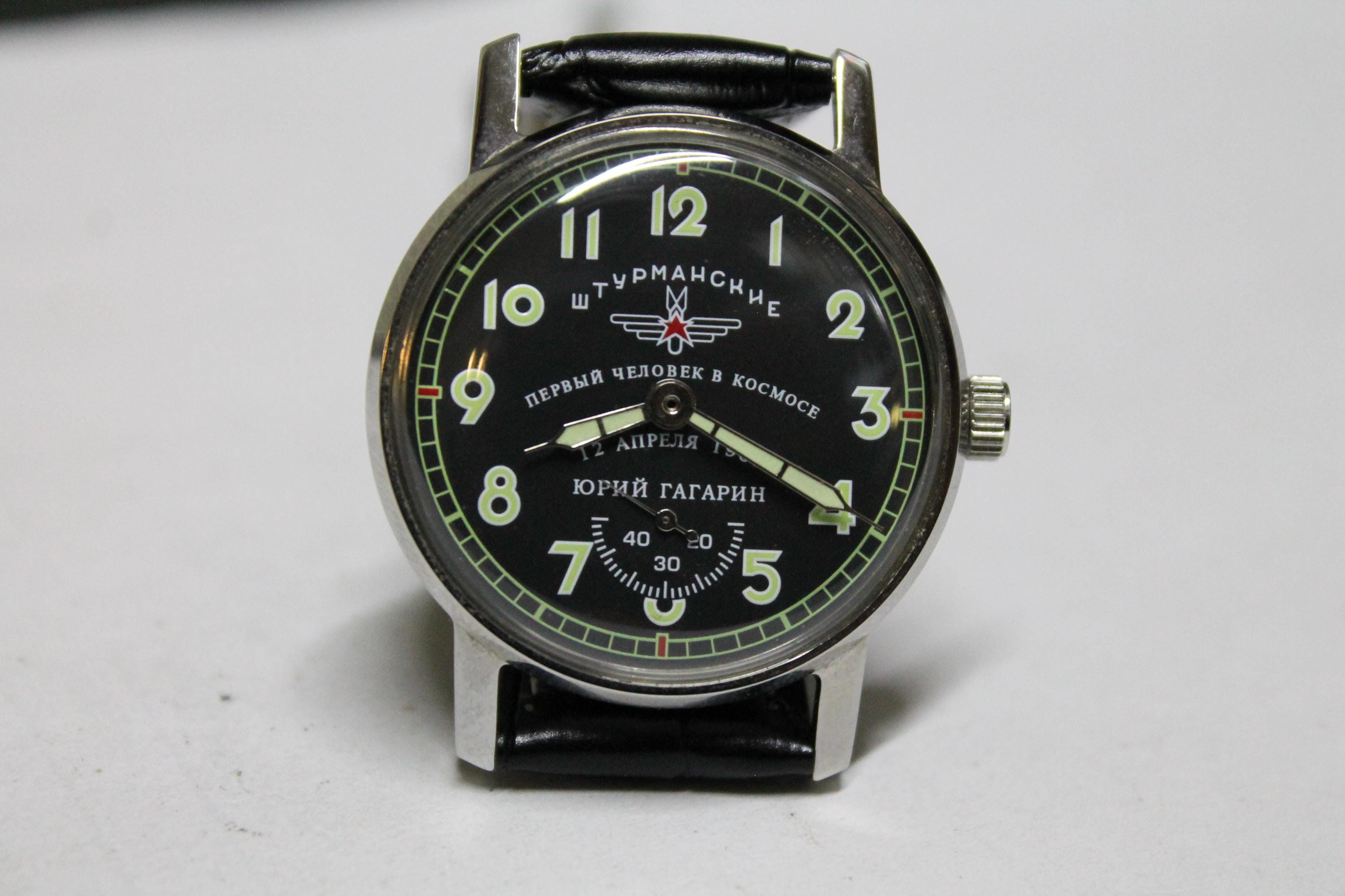 Szturmanskie-gagarin-cccp-russia-military Watch-nos - Etsy
