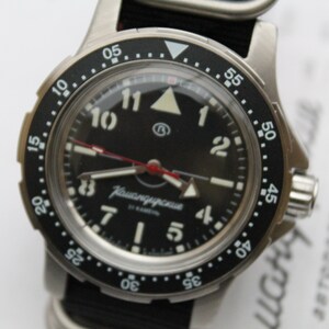 Vostok PILOT Komandirskie K18-automatic-military Diver Watch-soviet ...