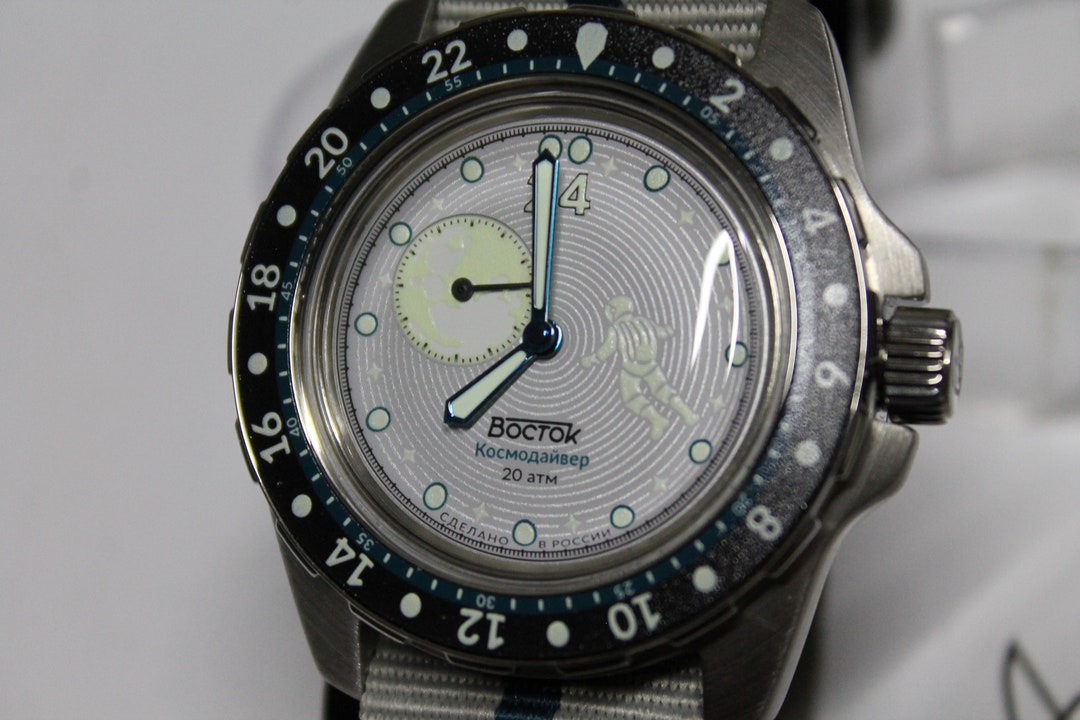 VOSTOK AMFIBIAN COSMODIVER Automatic 24h-model 2431.12/14039b-russian ...