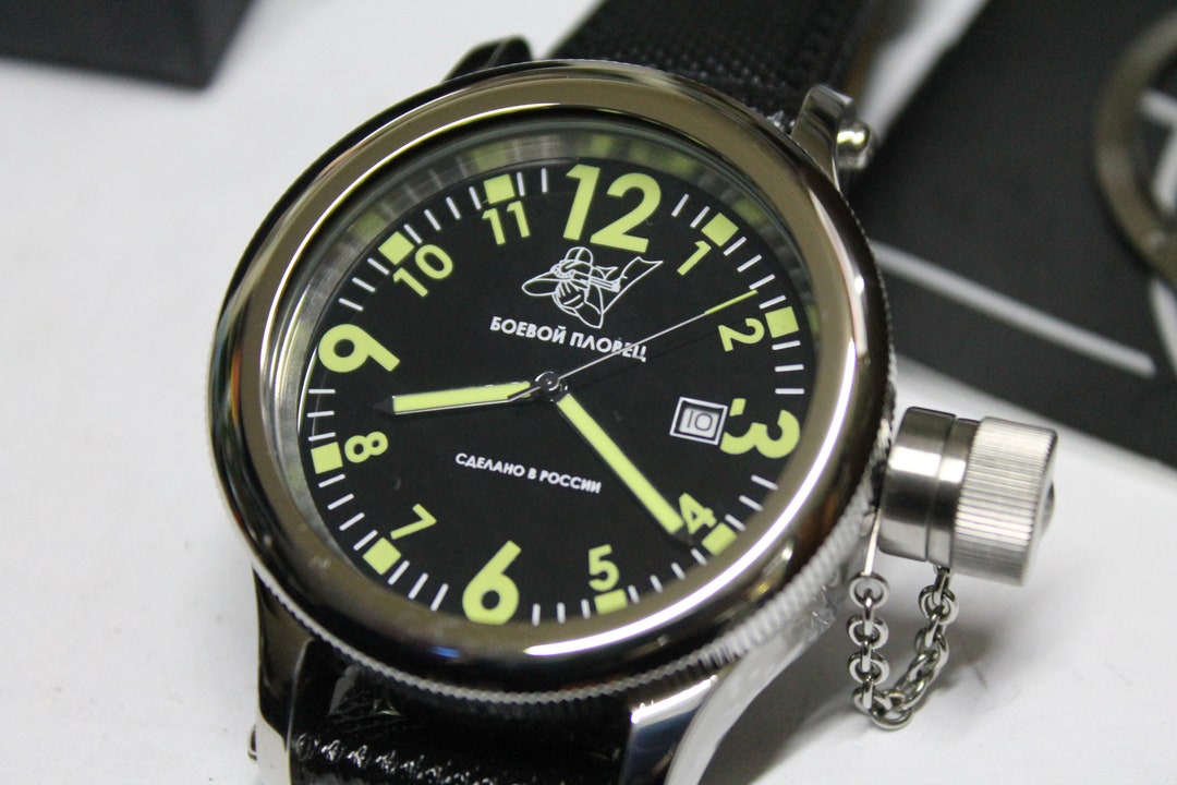 Vostok Vodolaz-limited Edition-automatic-military Diver Watch-soviet ...
