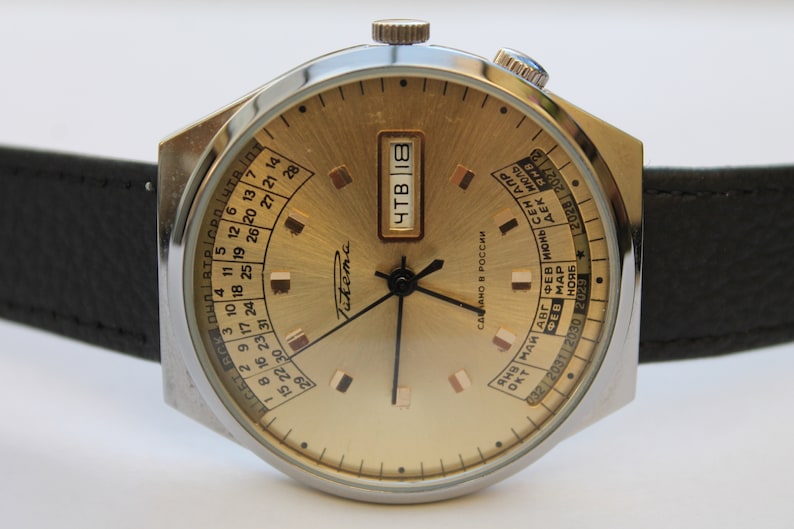 RAKETA Perpetual Calendar-nos - Etsy