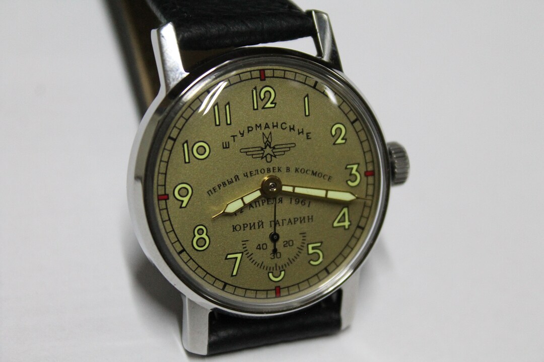 Szturmanskie-gagarin-cccp-russia-military Watch-nos - Etsy