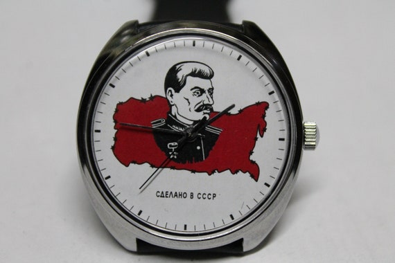 Soviet Raketa STALIN - Mechanical Watch - Vintage Uni… - Gem