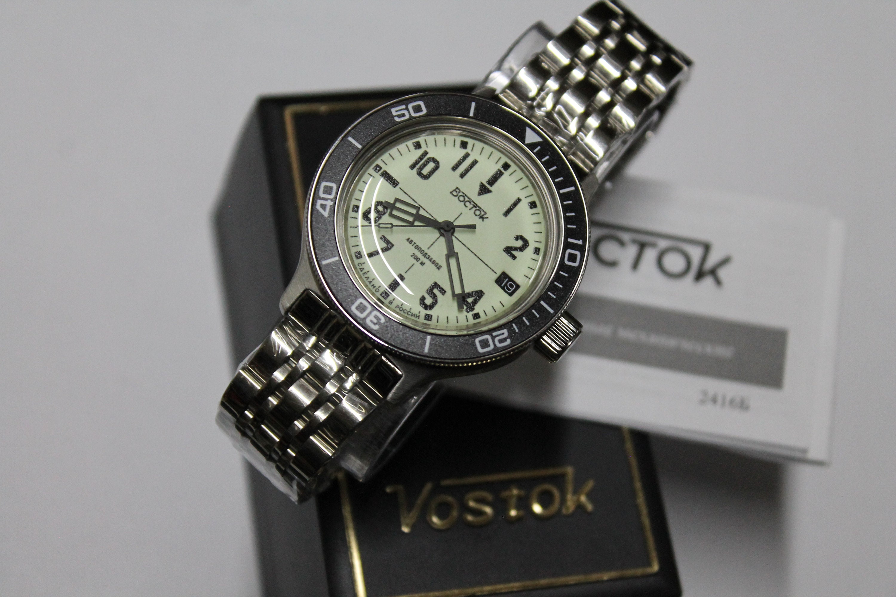 VOSTOK AMPHIBIAN CLASSIC 72012B Automat 20atm - Etsy.de