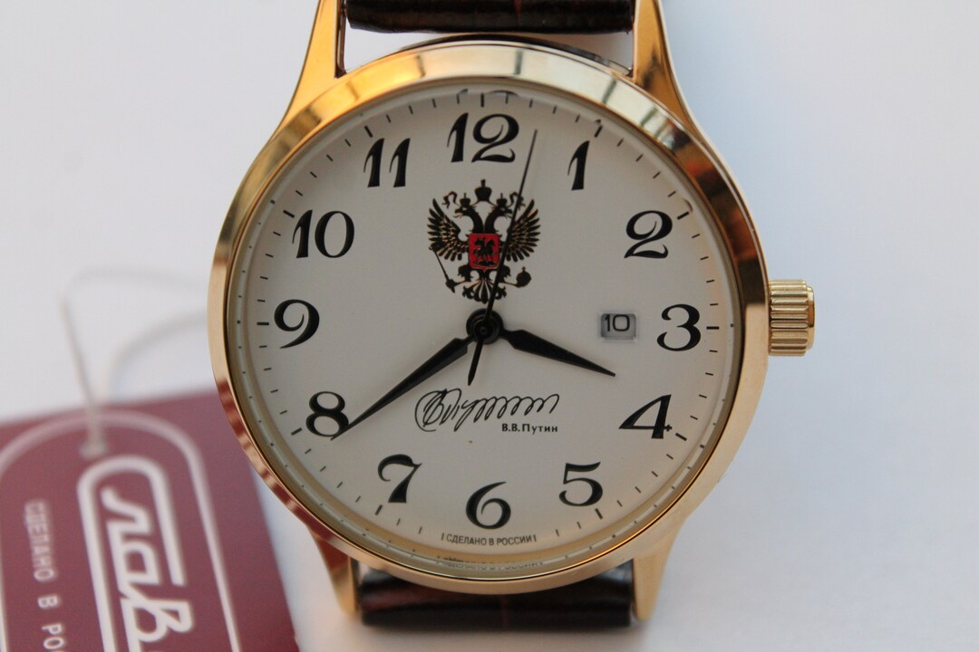 Russian Watch SLAVA CLASSIC Watch President-putin-kremlin - Etsy