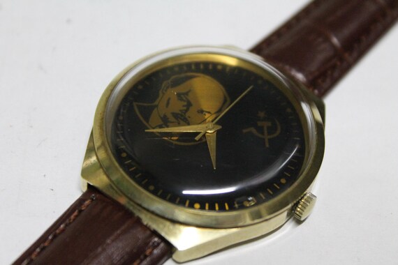 Soviet Raketa LENIN-Hammer-Sicle- Mechanical Watch - … - Gem