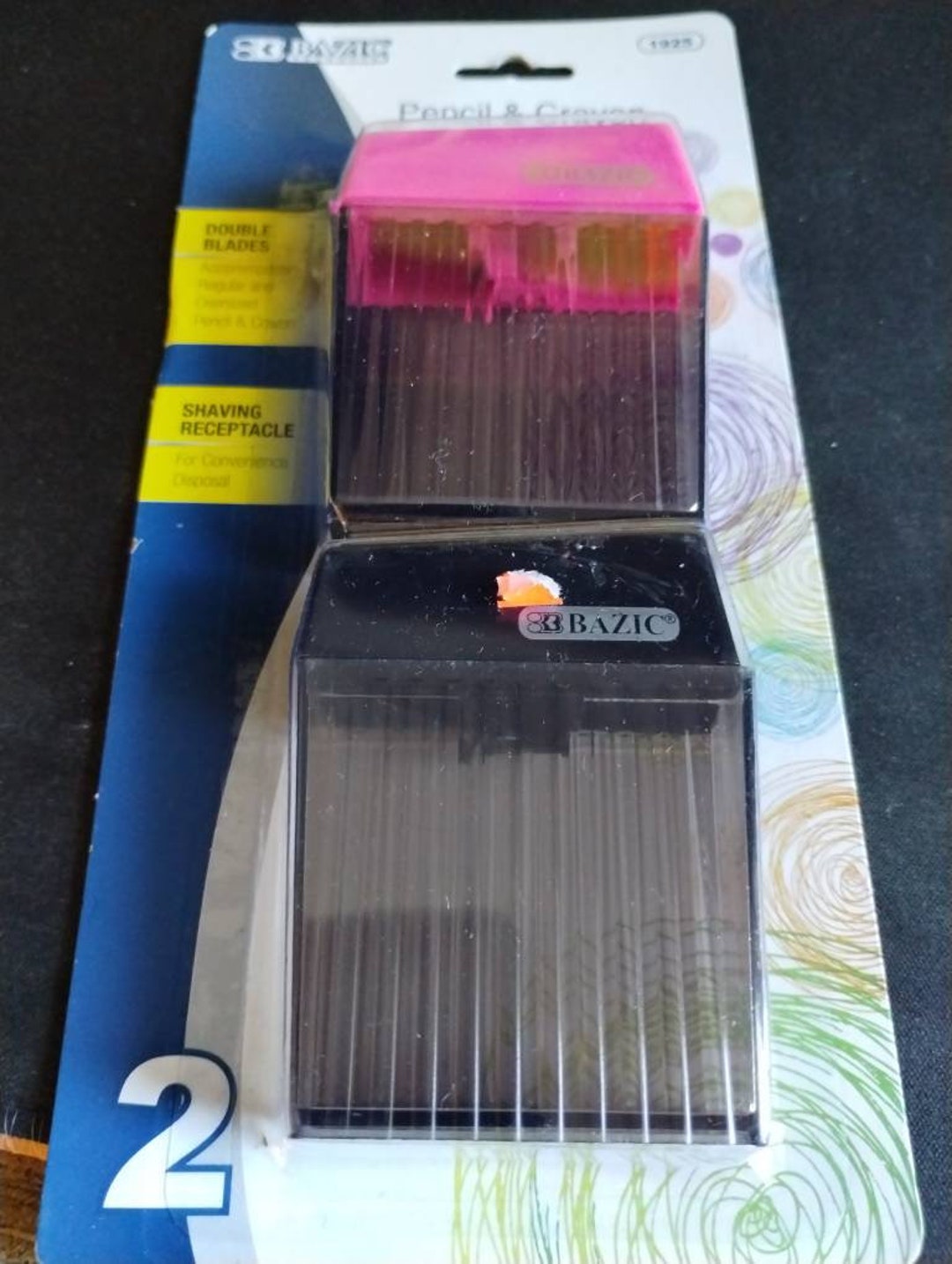 Pencil and Crayons Sharpeners 2 Piece - Etsy