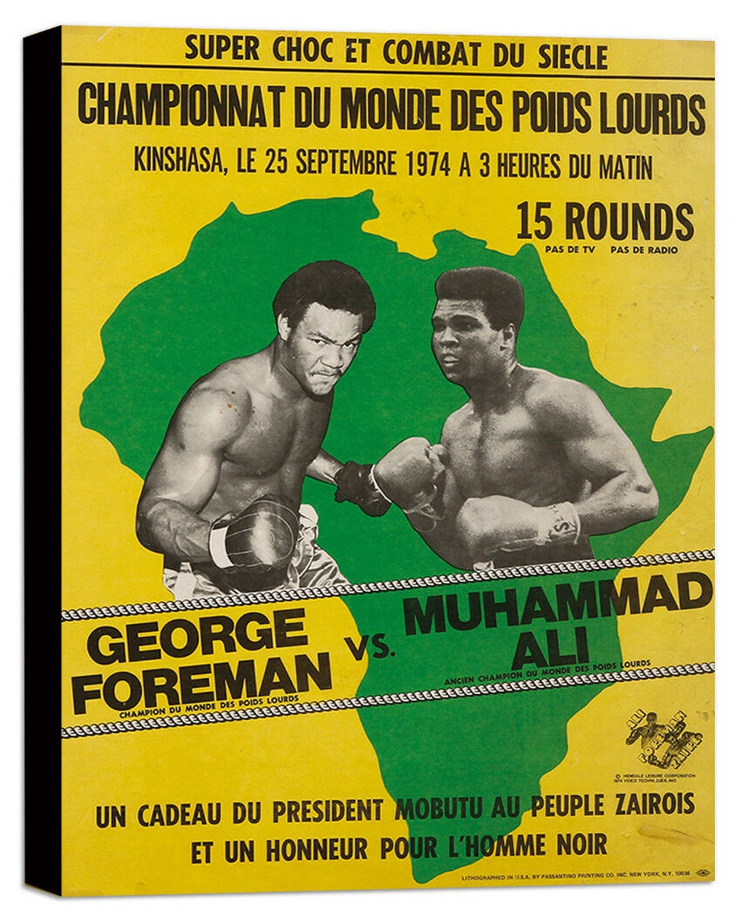 Art Prints on Poster or Framed Canvas Muhammad Ali Coolart Contemporary ...