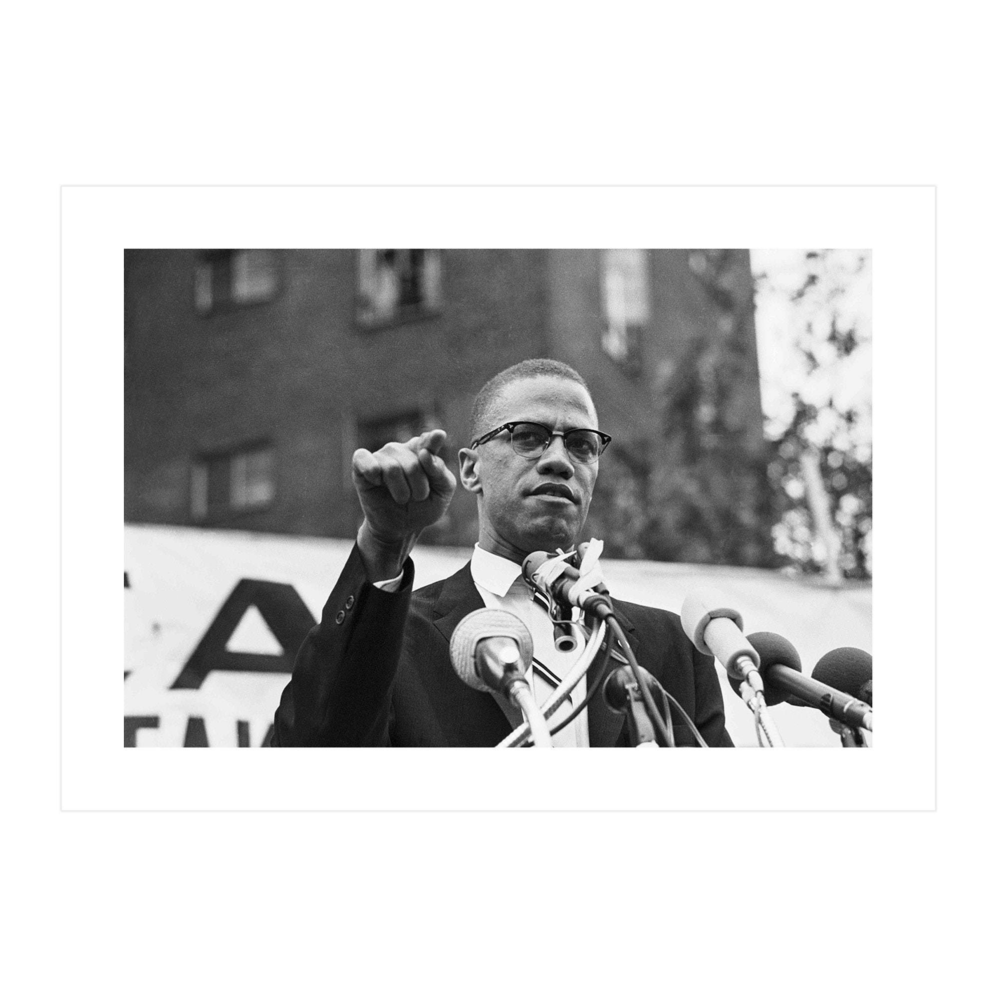 Art Prints on Poster or Framed Canvas Malcom X Coolart - Etsy