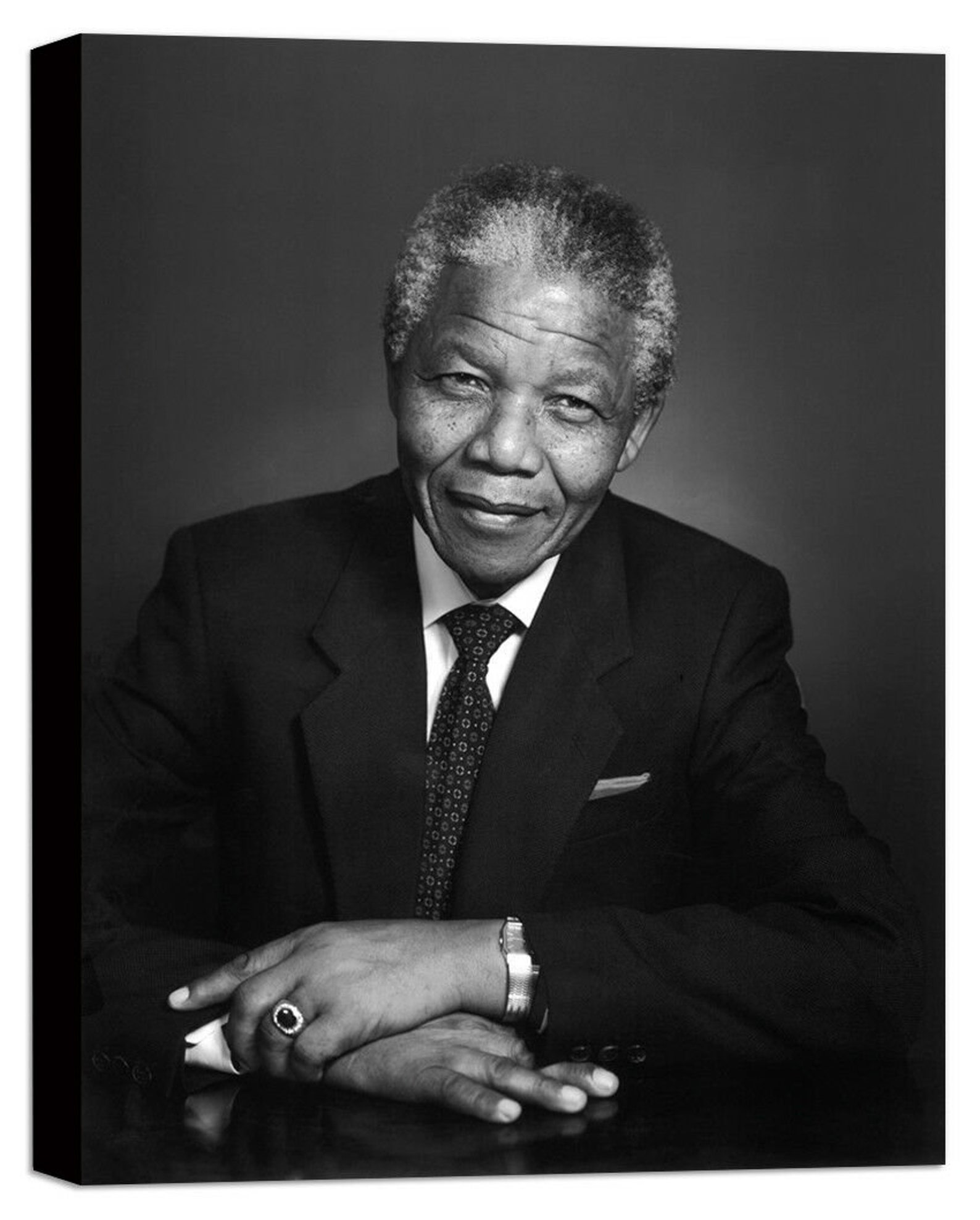 Art Prints on Poster or Framed Canvas Nelson Mandela Coolart - Etsy