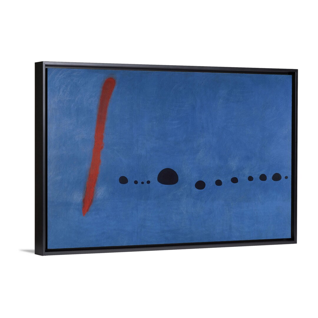 Art Prints on Poster or Framed Canvas JOAN MIRO' - Blue - Coolart ...