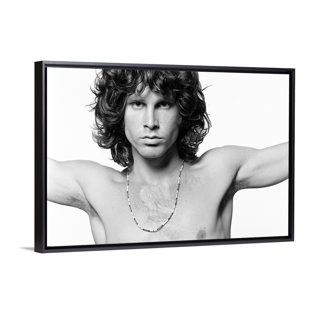 Art Prints on Poster or Framed Canvas Jim Morrison Coolart Contemporary ...