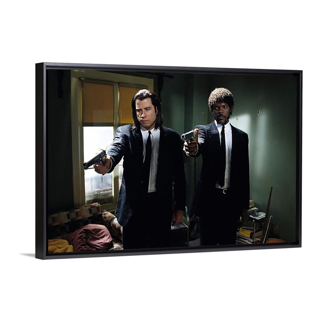 Art Prints on Poster or Framed Canvas Pulp Fiction Coolart Contemporary ...
