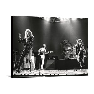 Led Zeppelin Print Led Zeppelin Art Gallery Wall Art Photography Canvas ...