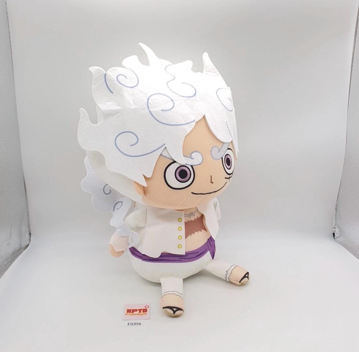 Monkey D. Luffy Gear 5 E356 One Piece BANPRESTO BANDAI Plush 14" TAG ...