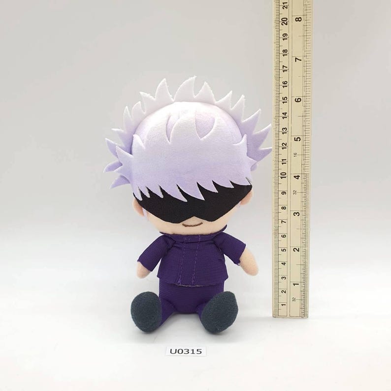 Satoru Gojo Chibi U315 Jujutsu Kaisen JKP Sitting Plush 8" Toy Doll ...