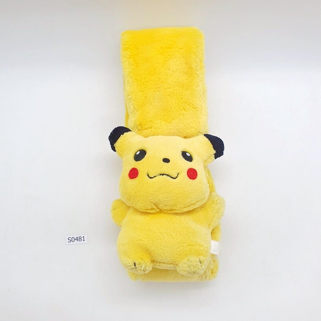 Pikachu S481 Pokemon Takara Tomy Scarf Plush 11" Stuffed Toy Doll Japan ...