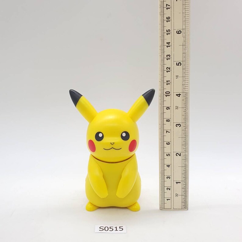 Pikachu S515 Pokemon Hellopika Takara Tomy Robot 4" Stuffed Toy Doll ...