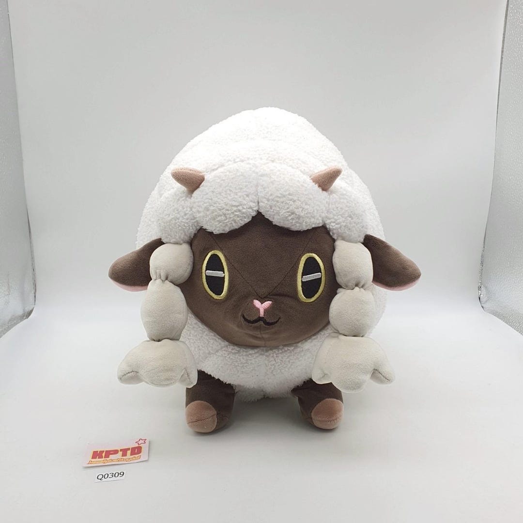Wooloo Q309 Motchiri Manmaru Pokemon Center 2020 Plush 14" Stuffedtoy ...