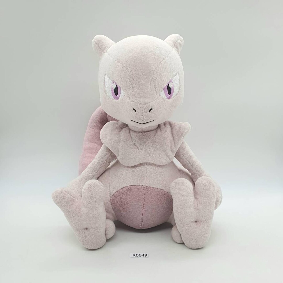 Mewtwo R649 Pokemon Pocket Monsters SANEI Plush 11" Stuffed Toy Doll ...