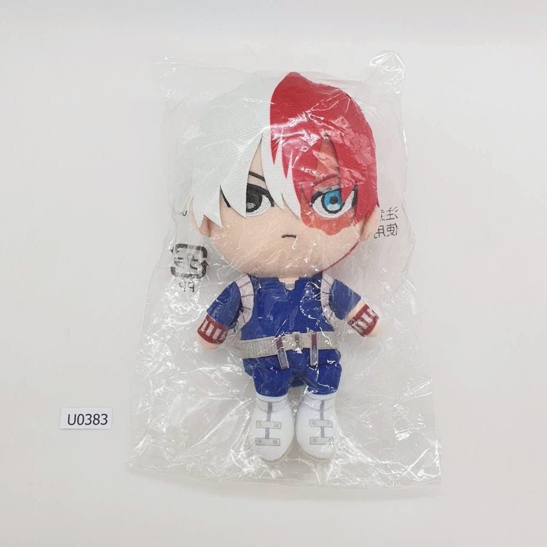 Shoto Todoroki Chibi U383 My Hero Academia Bandai Plush 7" TAG Toy Doll ...