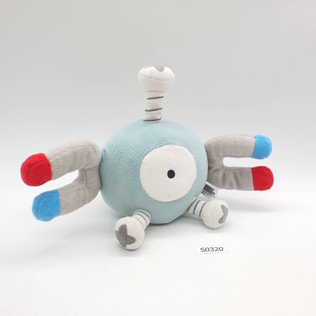 Magnemite S320 Pokemon Pocket Monsters SAN-EI Plush 9" Stuffed Toy Doll ...