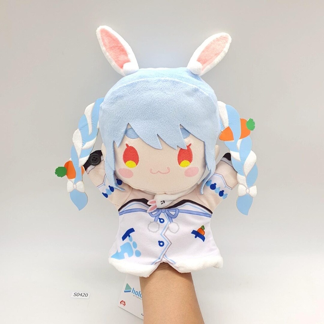 Usada Pekora S420 Hololive Furyu Cover 2016 Plush Hand Puppet 11" TAG ...