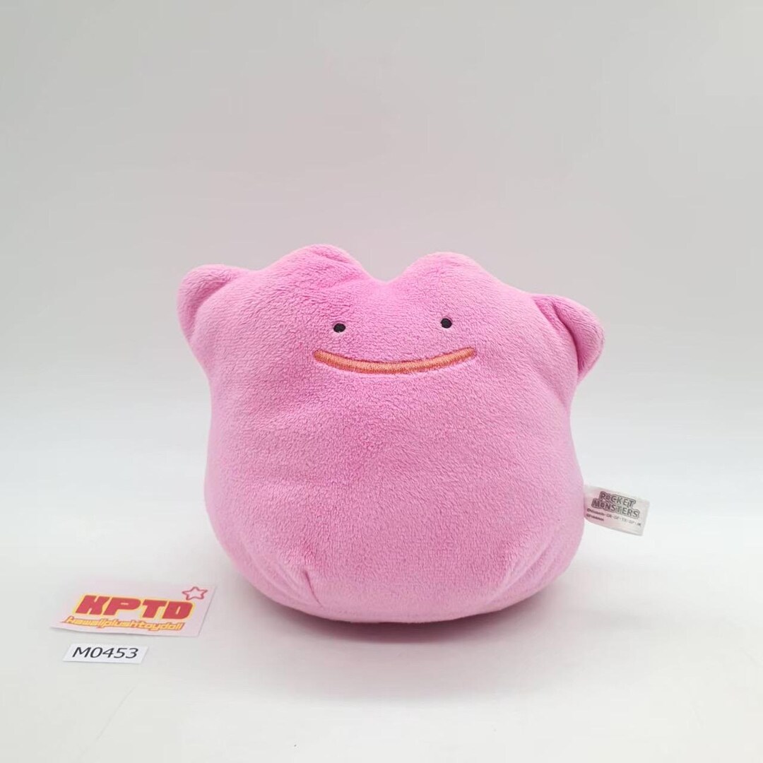 Ditto M453 Pokemon All Star Collection Sanei Plush 5" Stuffed Toy Doll ...