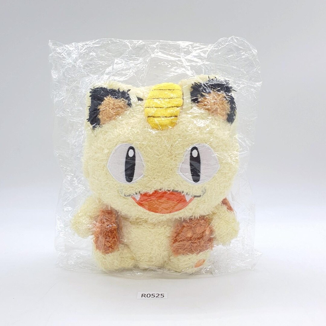 Meowth R525 Pokemon Sekiguchi Nintendo Plush 7" Stuffed TAG Toy Doll ...