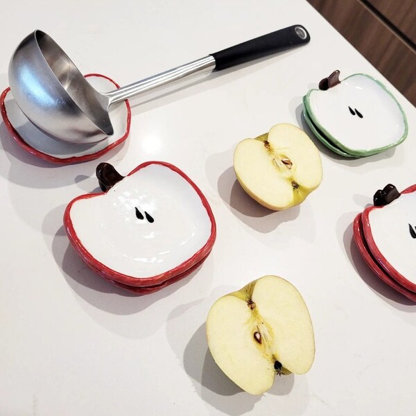 Apple Spoon Rest - Etsy