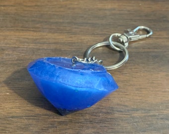 Diamond Keychain - Etsy
