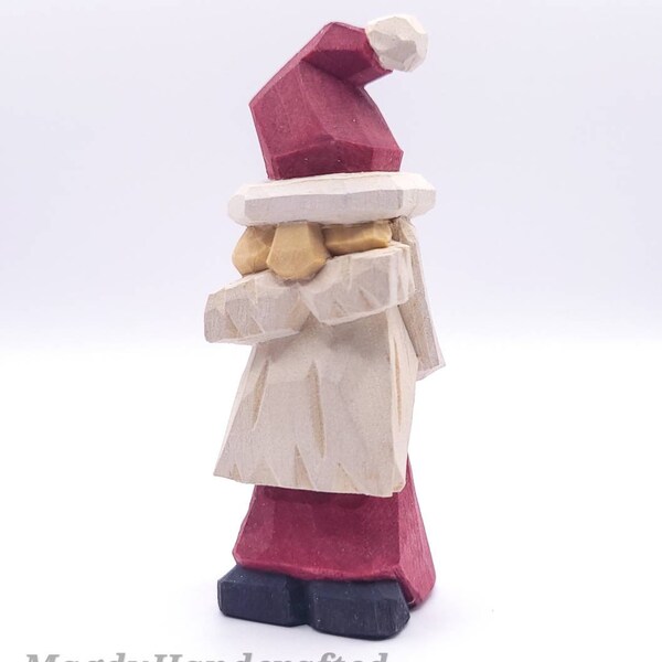Santa Carving - Etsy
