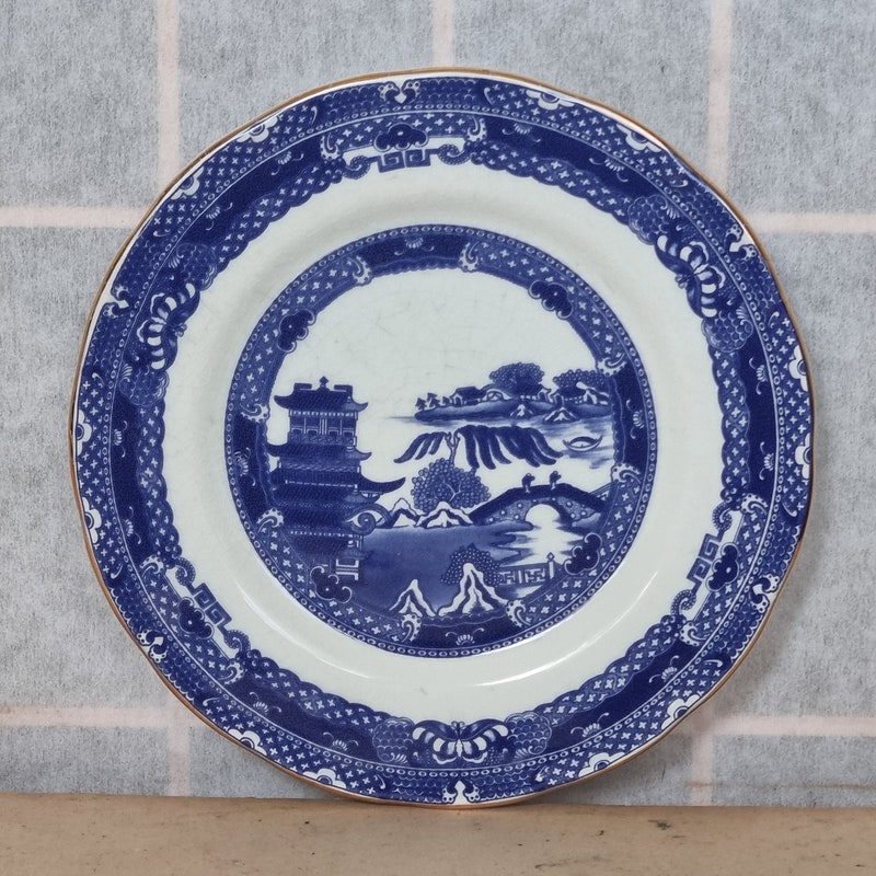 Willow Pattern Plate - Etsy