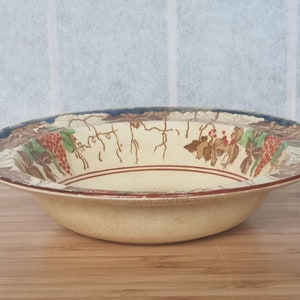 Bursley Ware Bowl Antique English Bacchus Pattern - Etsy