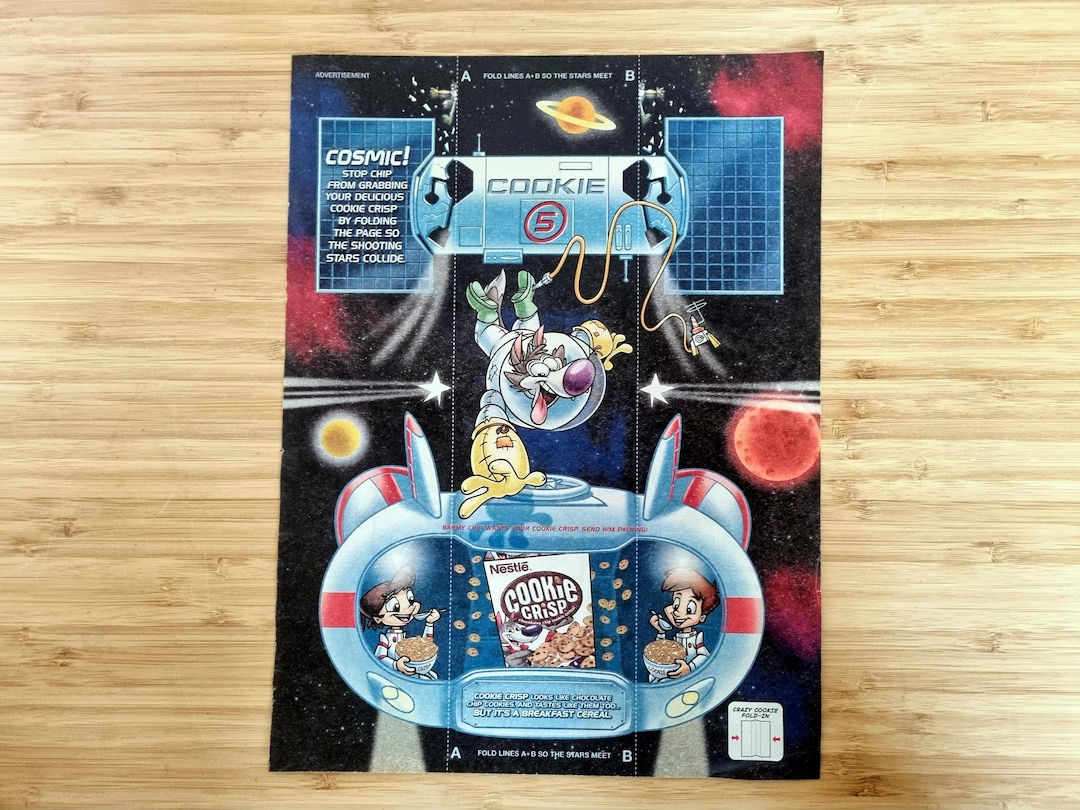 Original Early-2000s Nestlé Cookie Crisp “cosmic!” Magazine ...