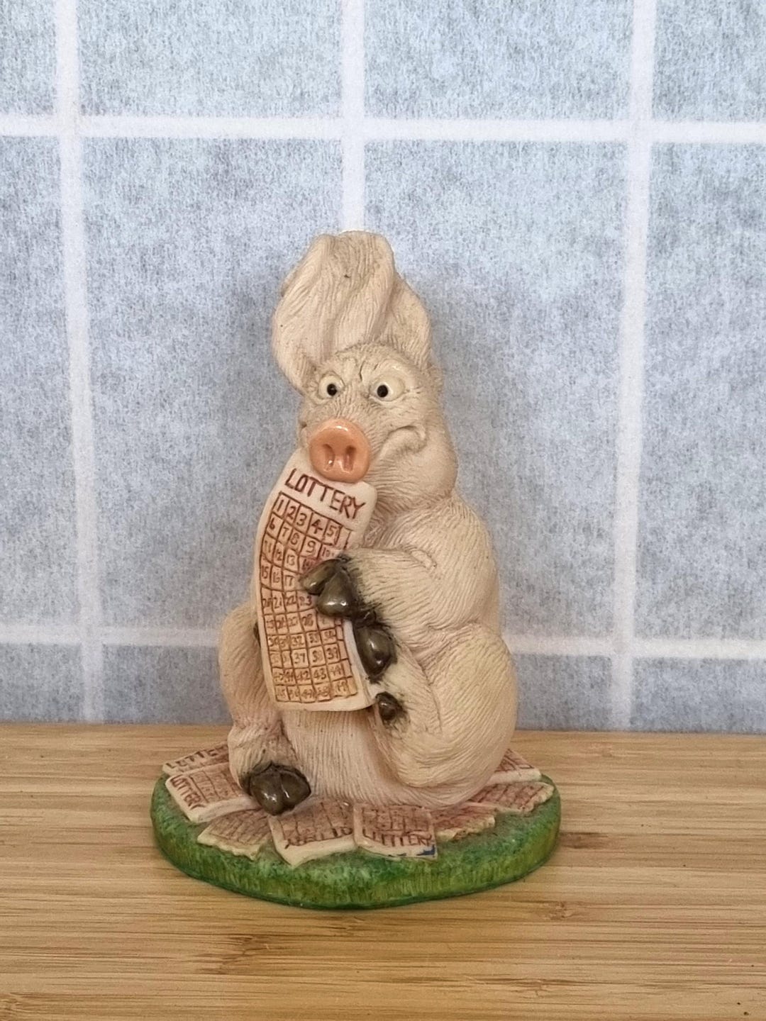 Vintage Little Pig Figurine, David Corbridge, Piggins Collection, 1990s ...