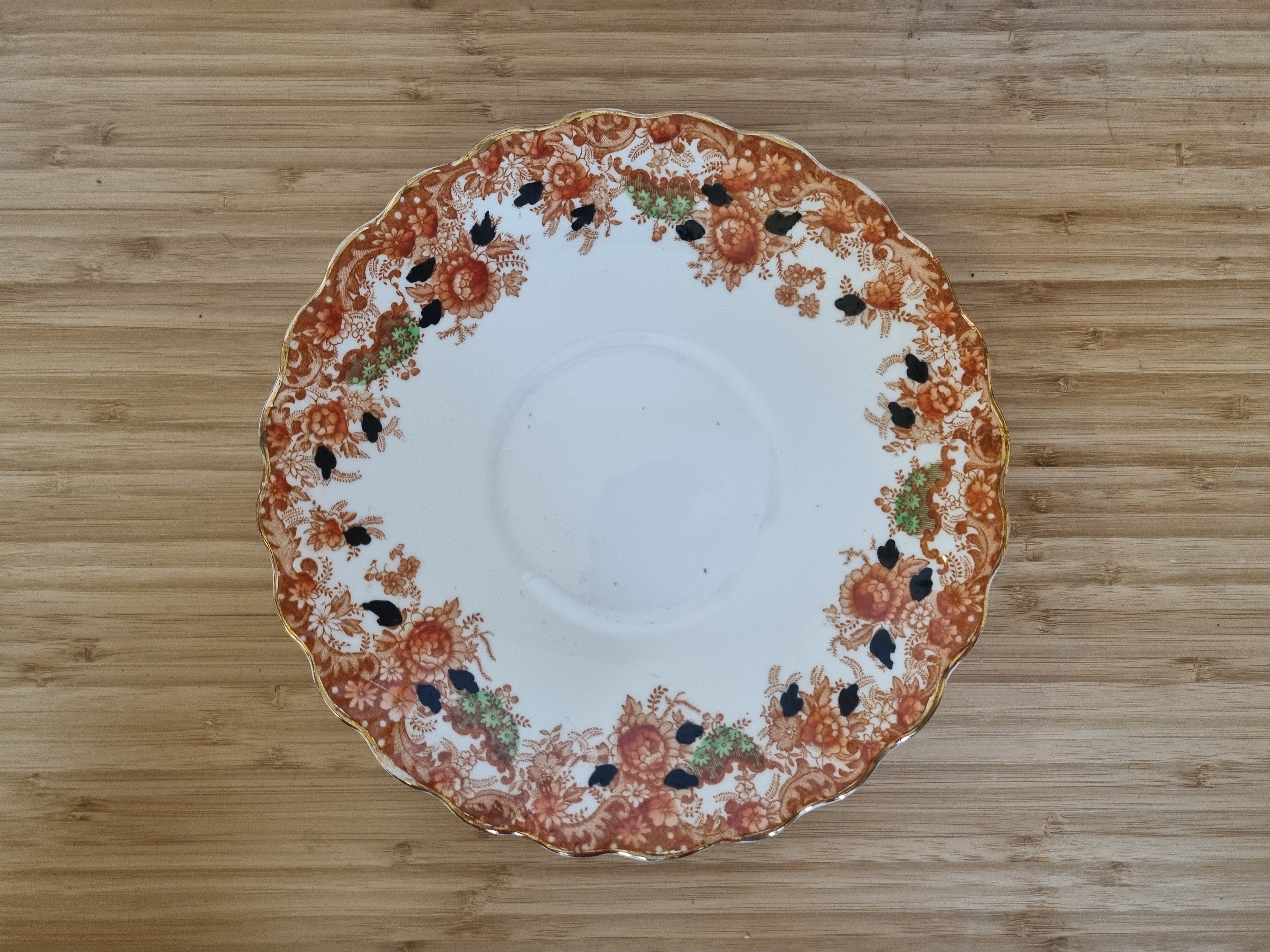 Antique Imari Plate by Wellington China, Longton England, Antique ...