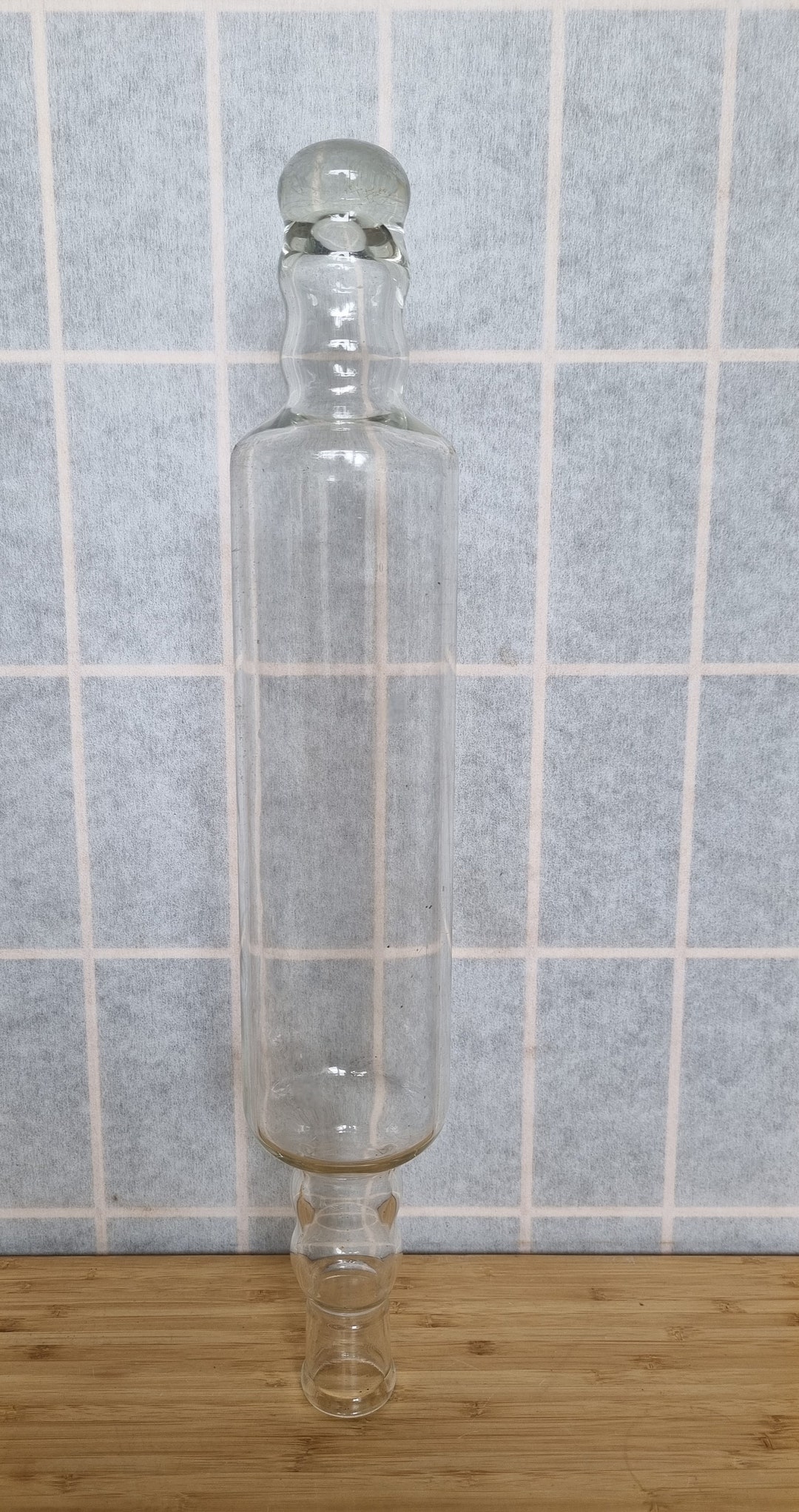 Pyrex Glass Rolling Pin, Vintage 60s Kitchenalia, Baking Cake Making ...