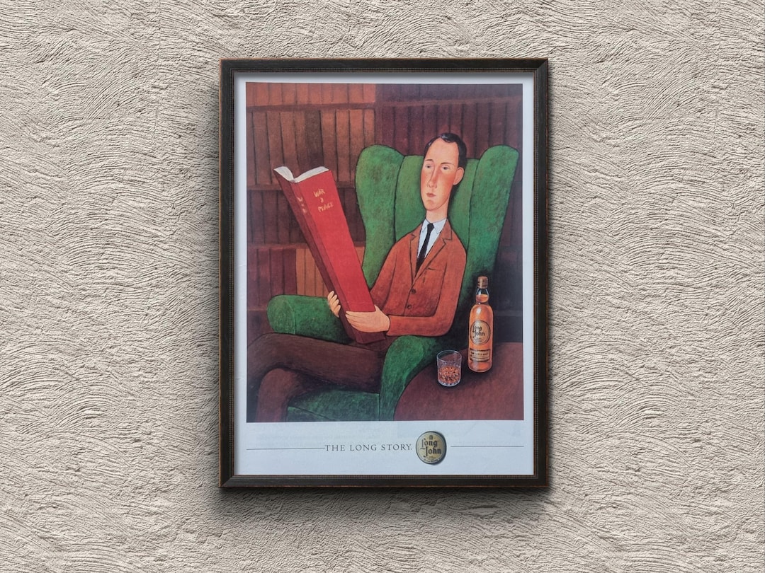 Long John Scotch Whisky Magazine Advertisement, “the Long Story ...